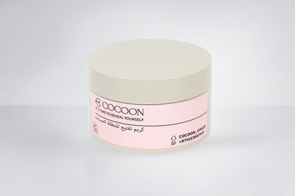 Sensitive Area Whitening Cream - كريم تفتيح المناطق الحساسة – Cocoon ...